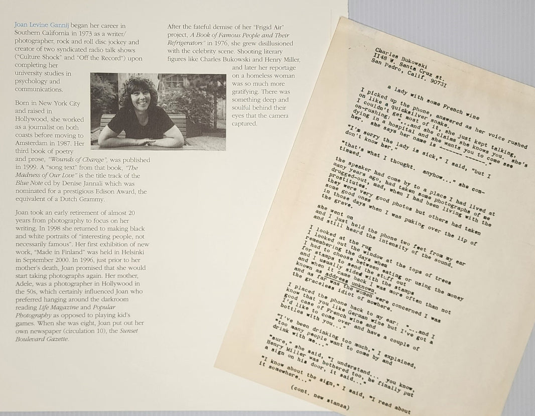 Charles Bukowski Manuscripts and Letters – The Buk Shop