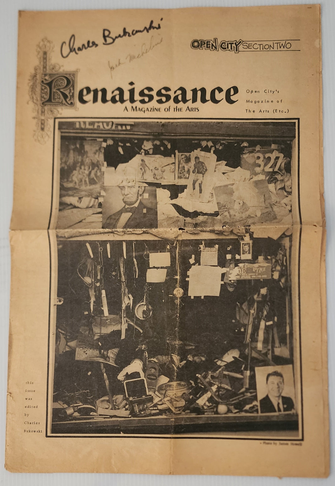 Charles Bukowski Books, Poetry, Mauscripts, Magazines, Gifts, Photos ...