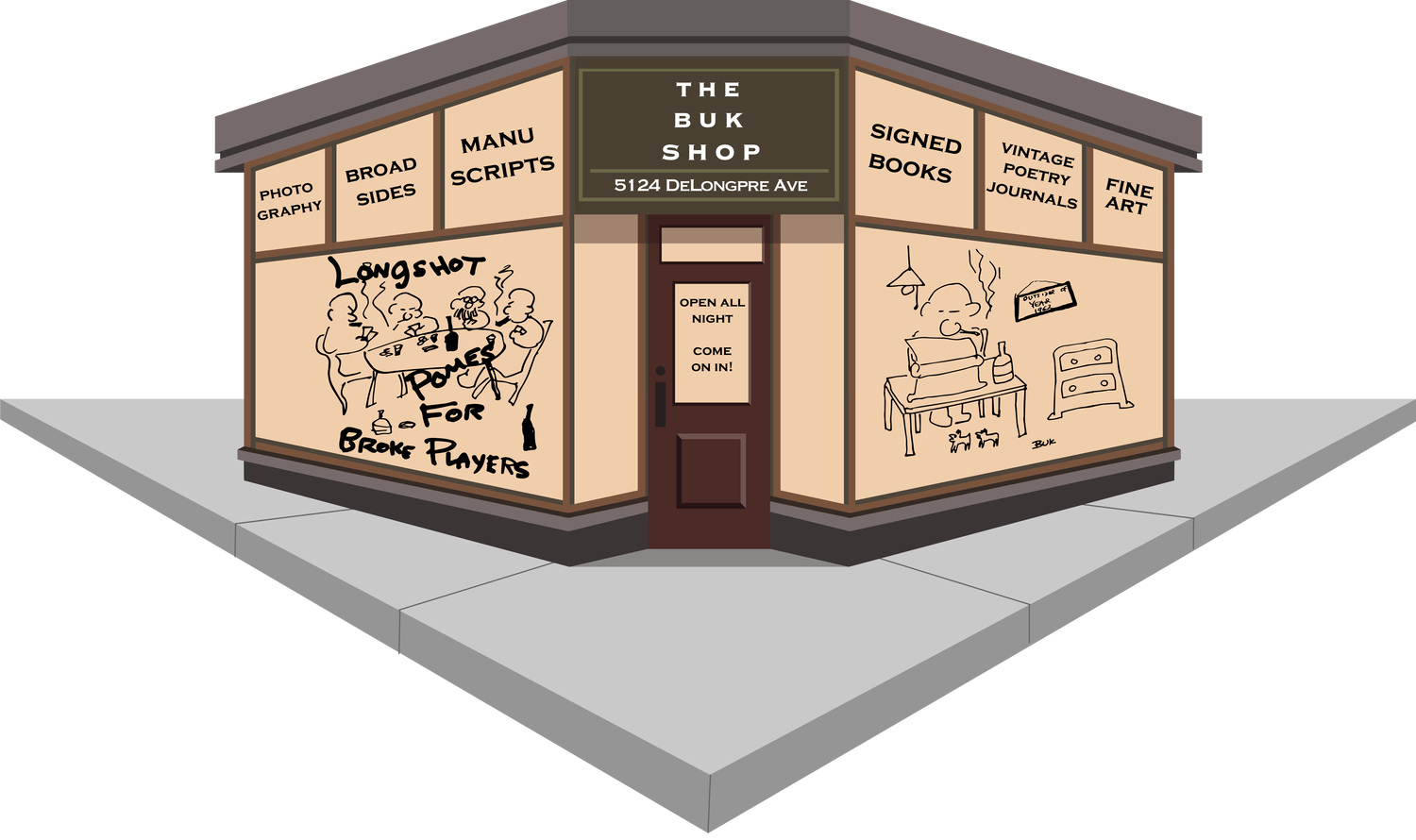 Charles Bukowski Books, Poetry, Mauscripts, Magazines, Gifts, Photos ...