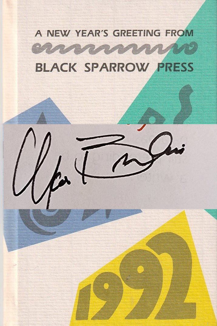 Now – Signed by Charles Bukowski #109/226 – The Buk Shop